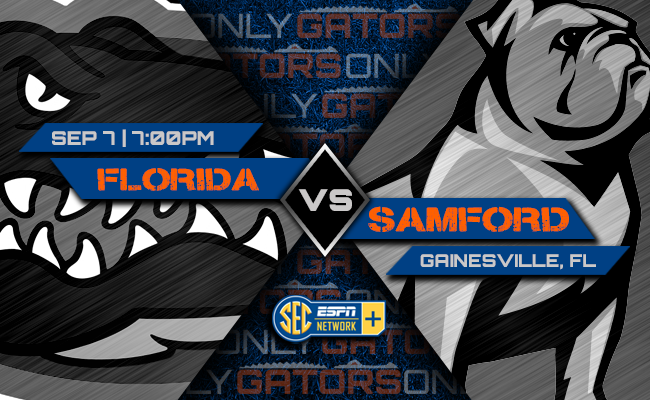 Florida vs. Samford game: Where to watch, TV channel, kickoff time ...